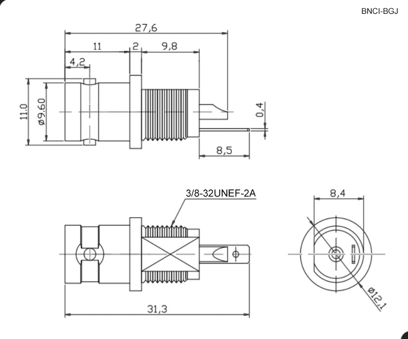 Разъем BNCI-BJ купить по цене от 40 руб. из наличия.